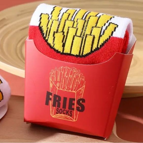 Accessories | Box Of Fries Socks | Poshmark